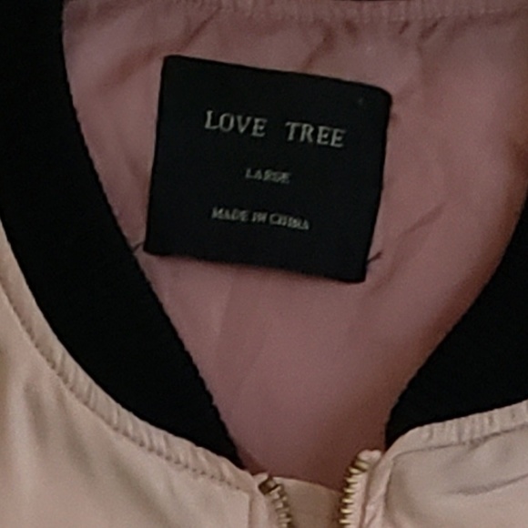 Love Tree | Jackets & Coats | Love Tree Bomber Jacket | Poshmark